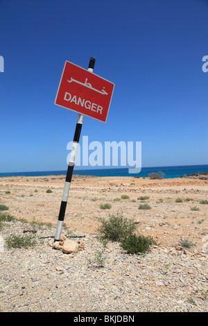 Omani road signs Stock Photo - Alamy