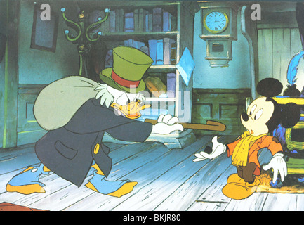 MICKEY MOUSE, MICKEY'S CHRISTMAS CAROL, 1983 Stock Photo - Alamy