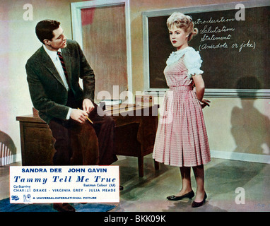 TAMMY TELL ME TRUE, Sandra Dee, 1961 Stock Photo - Alamy