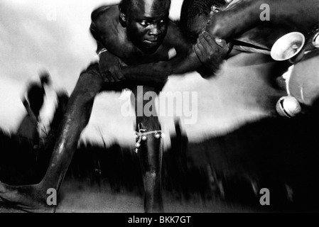 Nuba wrestling, wrestlers Stock Photo - Alamy
