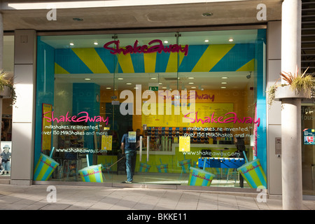 ShakeAway milkshake shop / bar Stock Photo - Alamy