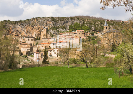The Historic Limestone Village of Peyre in the Compregnac Area Aveyron ...