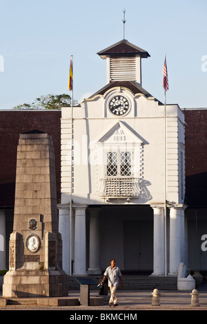 Kuching Clock Tower at the Courthouse Stock Photo - Alamy