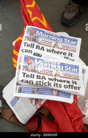 Morning Star, British left-wing daily tabloid newspaper, London Stock ...