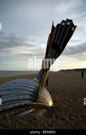 Maggie Hamblin Shell Sculpture Aldeburgh Suffolk UK Beach Sea Front ...