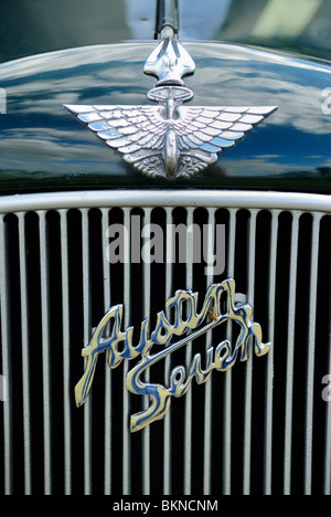 Austin Seven Badge Detail Stock Photo - Alamy