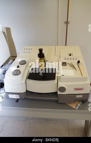 Fourier Transform Infrared Spectroscopy (FTIR) spectrometer in ...