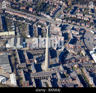 aerial view of aerial view of Northampton town centre Stock Photo ...
