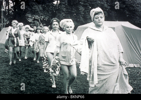 CARRY ON CAMPING (1969) SANDRA CARON, BARBARA WINDSOR, HATTIE JACQUES ...