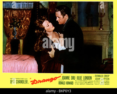 DRANGO (1957) POSTER HALL BARTLETT (DIR) DRGO 013GN S LTD Stock Photo ...