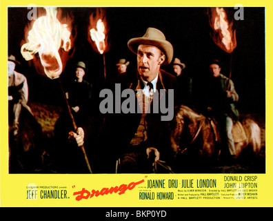 DRANGO (1957) POSTER HALL BARTLETT (DIR) DRGO 015GN S LTD Stock Photo ...