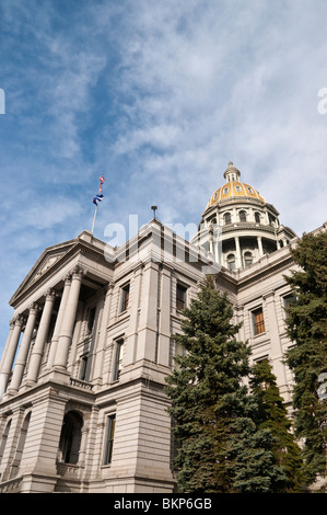 Colorado State Capitol. The building was designed by Elijah E. Myers ...