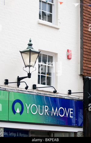 Your Move estate agent sign. Photo by Gordon Scammell Stock Photo - Alamy