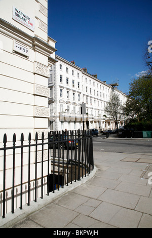 Warwick Street, Pimlico, London Stock Photo - Alamy