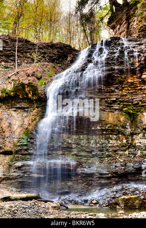 Tiffany Falls Ancaster Ontario Canada in winter Stock Photo - Alamy