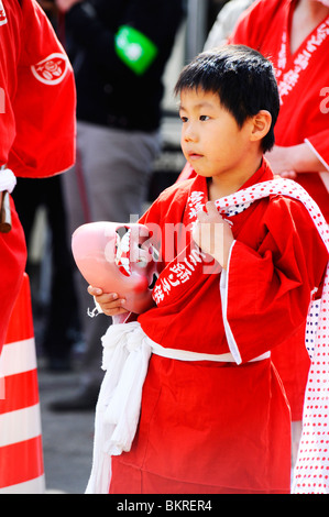 Traditional dance in Hyuga Japan Stock Photo - Alamy
