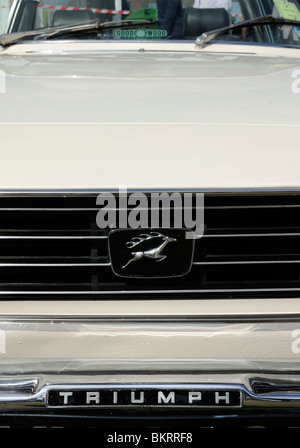Triumph stag logo, Classic british car Stock Photo - Alamy