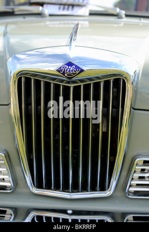 Riley Logo / Badge - Classic Car Stock Photo - Alamy