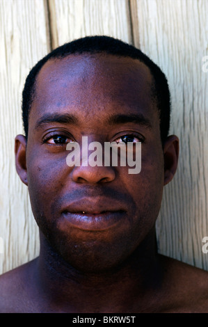 Curacao, portrait of a local man Stock Photo - Alamy