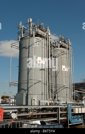 Chemical Factory Storage Tanks of Ethylene Oxide U 8 Stock Photo - Alamy