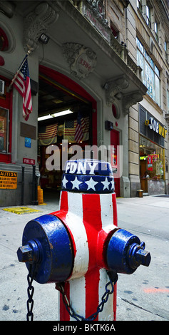 Painted fire hydrant Stock Photo - Alamy