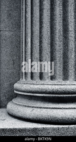 Close-up of a strong supportive architectural pillar base Stock Photo ...