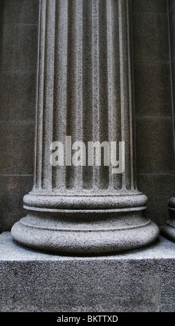Close-up of a strong supportive architectural pillar base Stock Photo ...