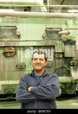 The machine hall Stock Photo - Alamy
