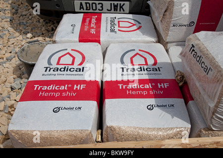 Bales of Tradical Hemp shiv for environmentally friendly building ...