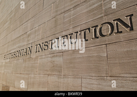 Smithsonian Institution Sign National Air And Space Museum Washington ...