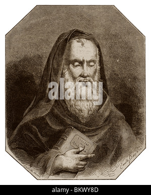 Roger Bacon, c. 1219/20 – c. 1292. English philosopher and Stock Photo ...
