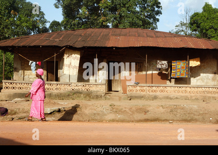 The village of Bumbuna, Sierra Leone, West Africa Stock Photo - Alamy
