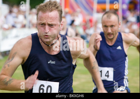A runner at Ambleside Sports Lake District, UK Stock Photo - Alamy