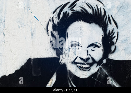 Margaret Thatcher - Pure Evil Stock Photo - Alamy
