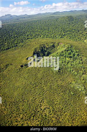 Aerial view of Mt Matavanu crater, Savaii, Samoa Stock Photo - Alamy