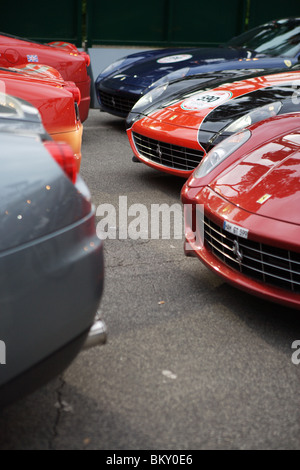 Ferrari rally at 1000 miles 2010 Italy. The Ferrari the most famous ...