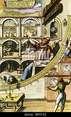 Uraniborg, Tycho's observatory on the island of Hven, Denmark. Tycho Stock Photo - Alamy