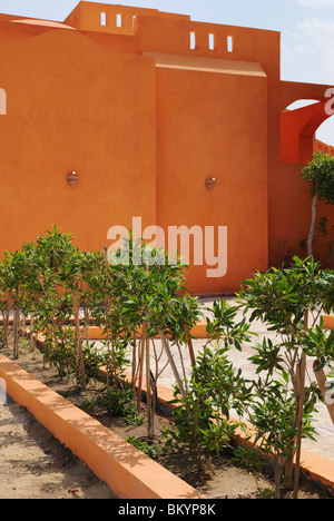 Nubian style building El Gouna Stock Photo - Alamy