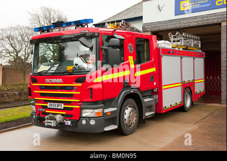 Scania Fire Engine Stock Photo - Alamy