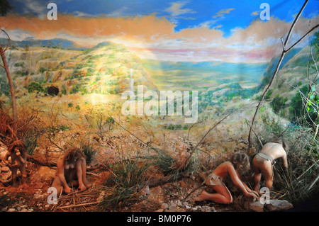 Israel, Haifa, The Prehistoric Museum Stock Photo - Alamy