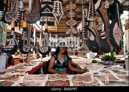Samoan handicrafts, Samoa Stock Photo - Alamy