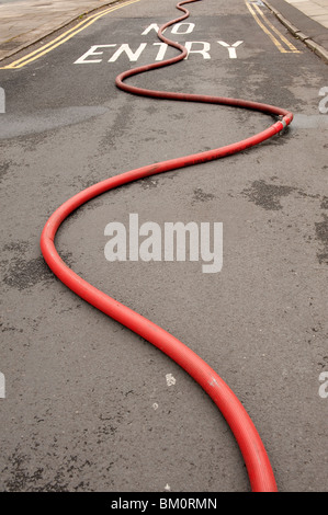 No entry on this road Stock Photo - Alamy