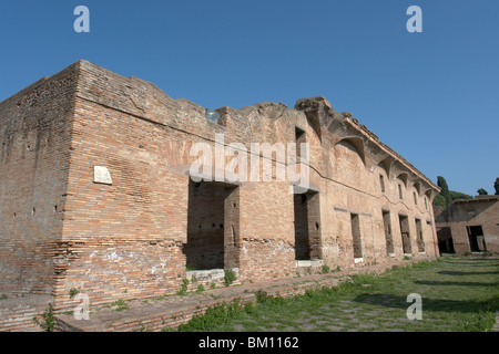 Casa di Diana, multi-story house at Ostia Antica archaeological site ...