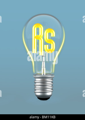 Energy Saving (Rupee Stock Photo - Alamy