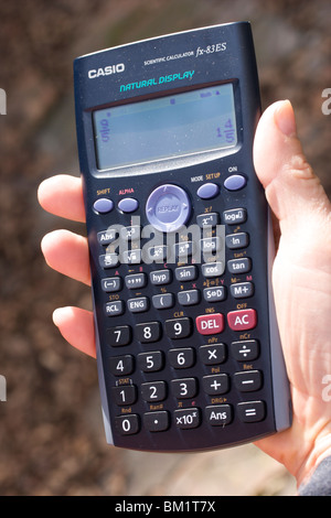 A Casio fx83 calculator. Recommended by some examination boards as ...