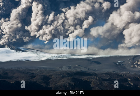 Volcanic Ash Cloud from Eyjafjallajokull Volcano Eruption, Iceland ...