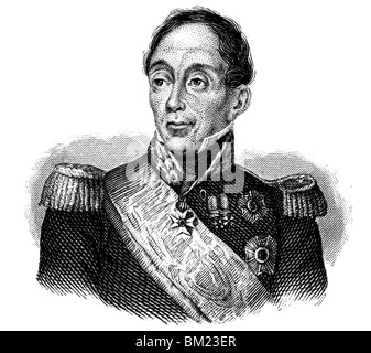 Emmanuel de Grouchy, French general and marshal. In the campaign of ...