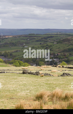 Wind turbine, Haworth, West Yorkshire Stock Photo - Alamy