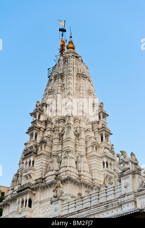 The Main Tower in Babulnath Shiva Temple, Built in 1780, Mumbai , India ...