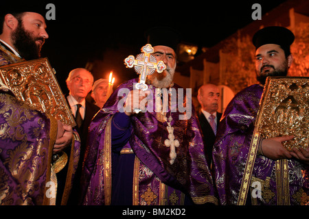Greek orthodox procession on Good friday Stock Photo - Alamy
